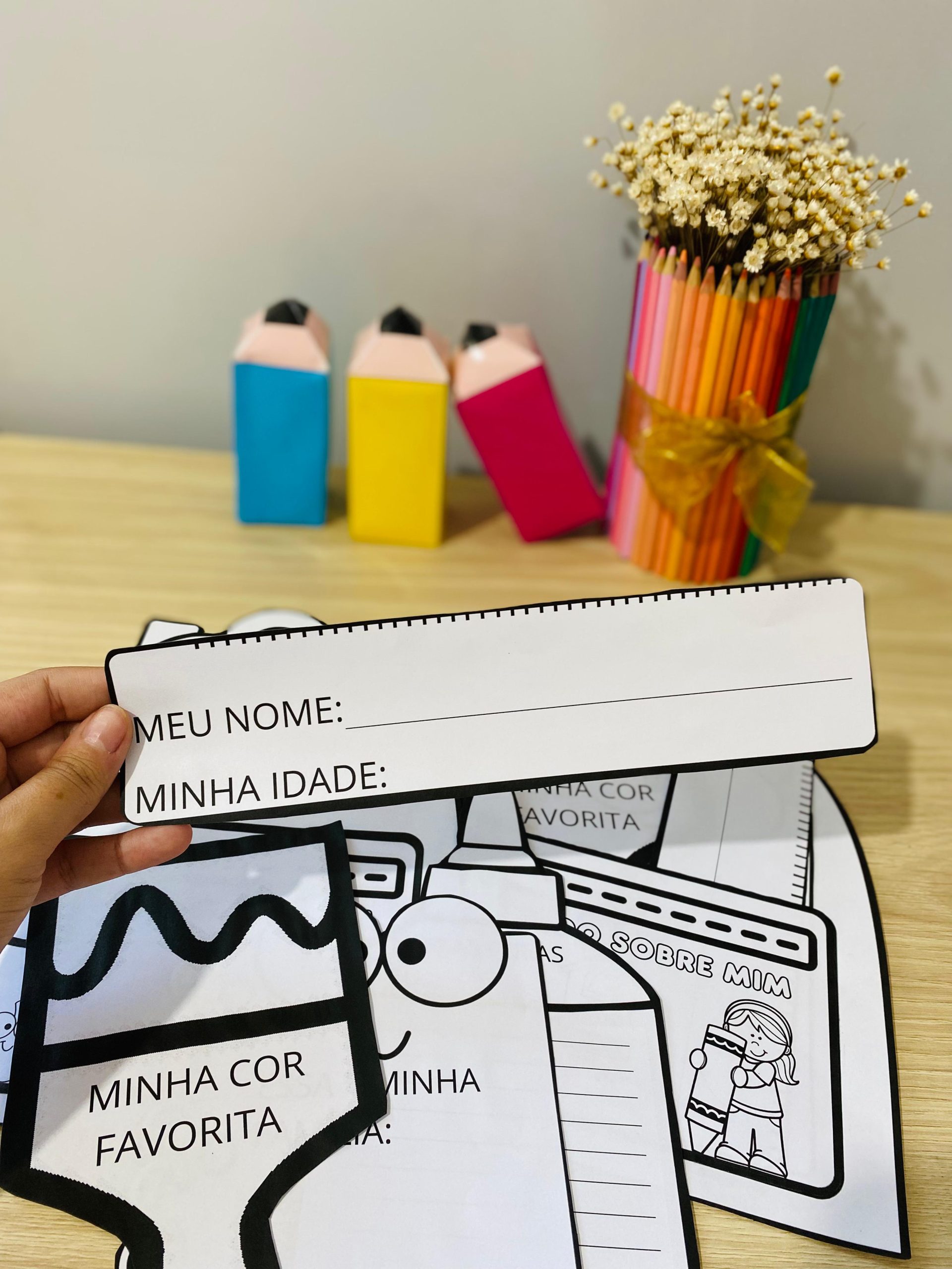 Mochila Tudo sobre mim - Criar Recursos Pedagógicos