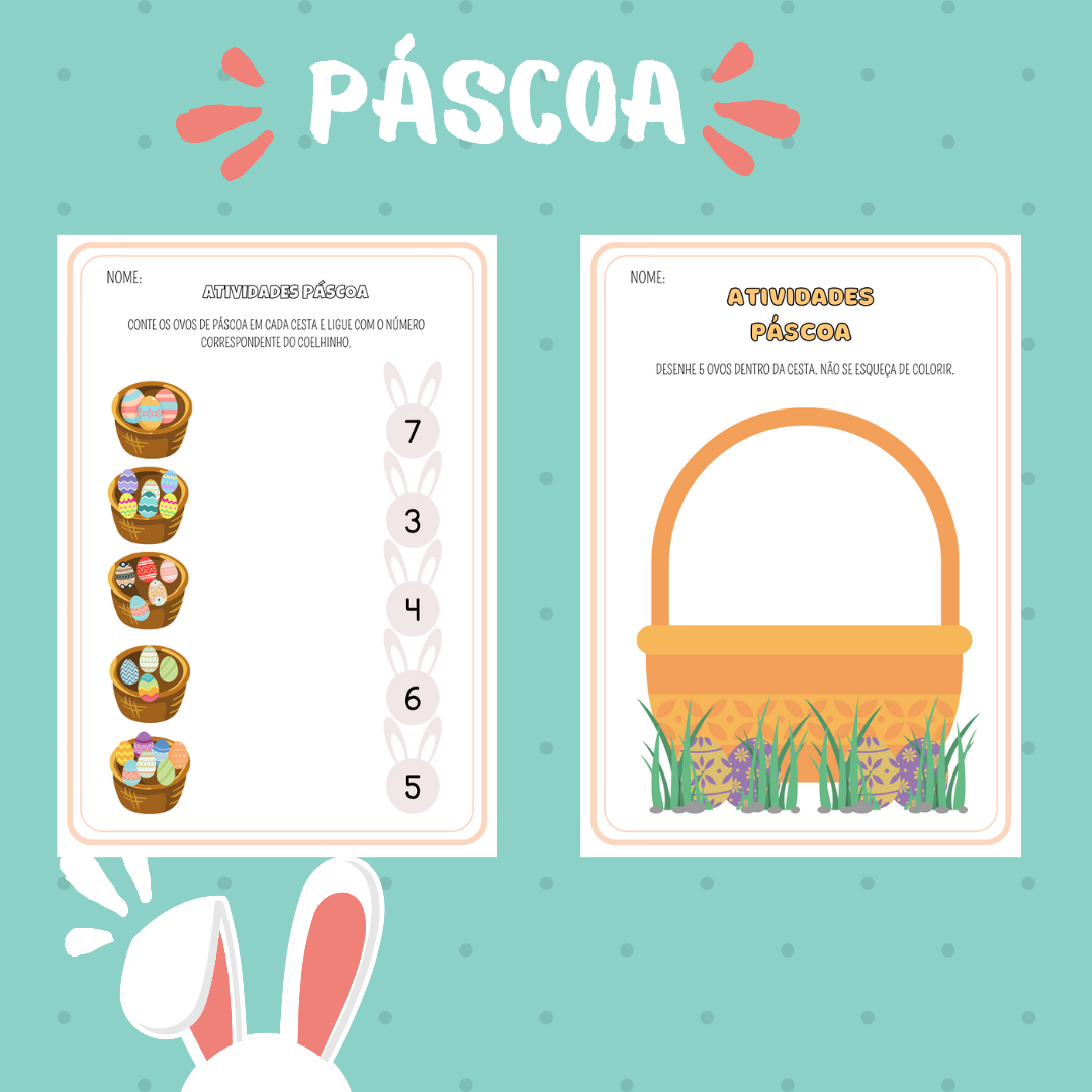 Atividades Páscoa – Criar Recursos Pedagógicos